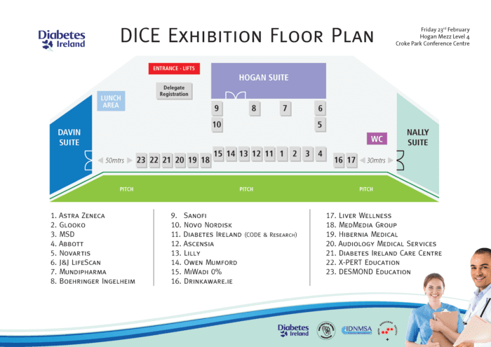 Diabetes Conference Exhibition Floor Plan - Diabetes Ireland : Diabetes ...