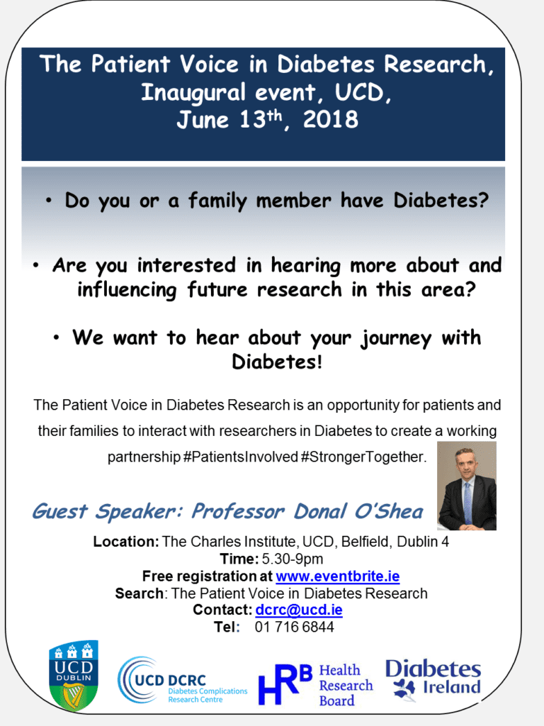 Poster A3 FMcG - Diabetes Ireland : Diabetes Ireland